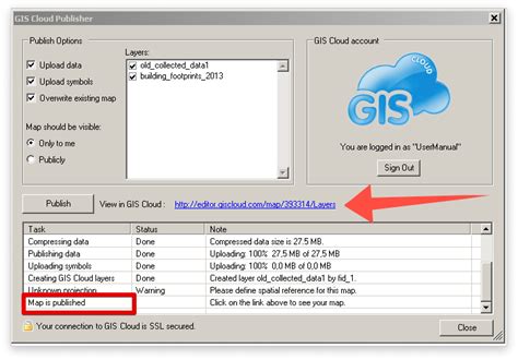 How To Publish Your Maps From Arcmap To Gis Cloud Gis Cloud Learning