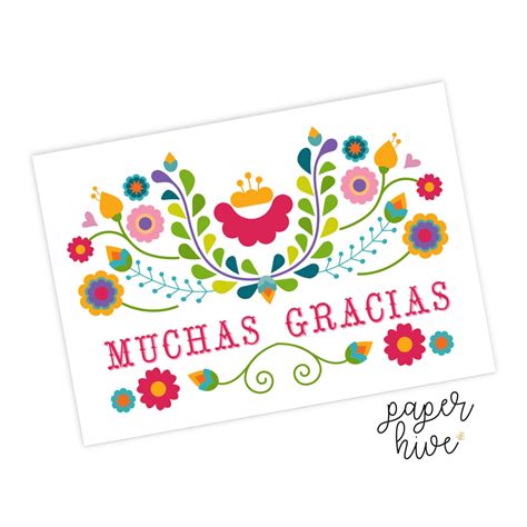 Muchas Gracias Thank You
