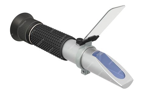 Premium Photo Refractometer Laboratory Device 3d Rendering