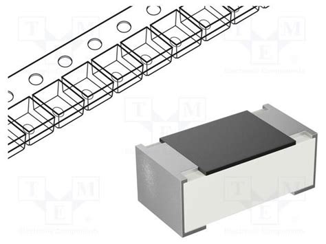 Royal Ohm Resistor Thick Film Smd 0201 261kΩ 50mw ±1 55÷125°c Royal Ohm Lemona