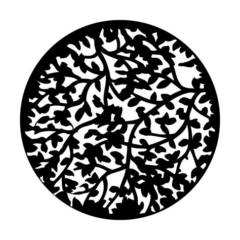 Metal Gobo Tree Metal Gobo Tree