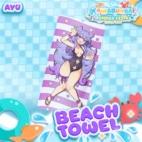 Ayu Beach Towel Kawa Entertainment