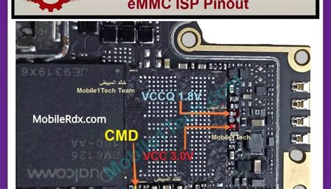 Mi Note Isp Emmc Pinout Test Point Edl Mode Images