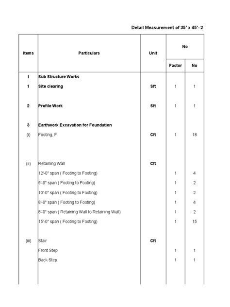 Estimate Excel Sheet For 2 Storyed Tutorial Pdf Components Real