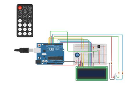 Circuit Design Projet Arduino Tinkercad