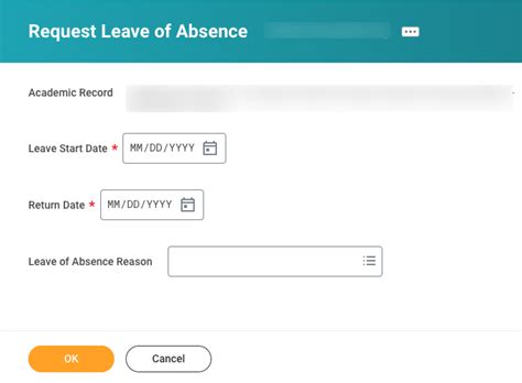 Request A Student Leave Of Absence In Workday Cca Portal