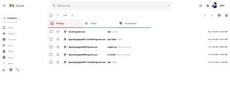 github sparshp gmail clone