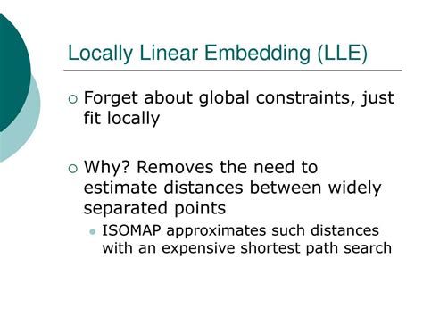 Ppt Nonlinear Dimensionality Reduction Powerpoint Presentation Free
