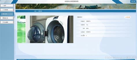 【开题报告】基于springbootvue校园洗衣房管理系统（程序源码论文 计算机毕业设计洗衣房管理系统开题报告 Csdn博客