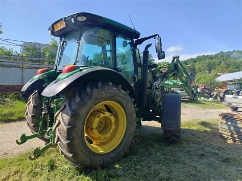 Použitý Kolový Traktor John Deere 5100r S čelním Nakladačem 543r
