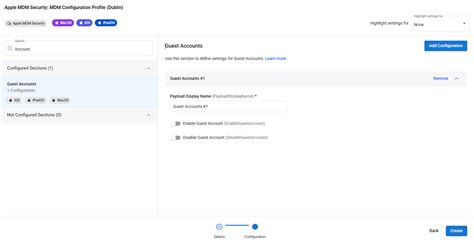 System Details Profiles