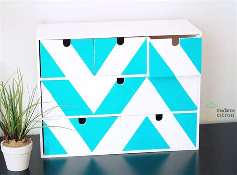 Customiser Un Meuble Ikea Mini Commode Moppe Madame Citron Blog De Créations Et Diy