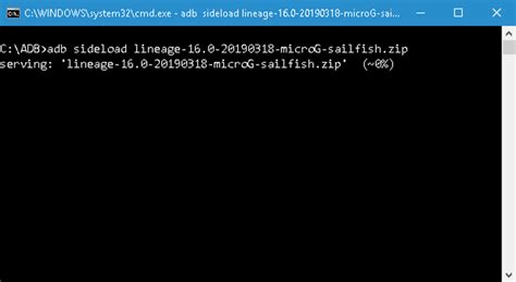 how to use adb sideload to sideload custom roms