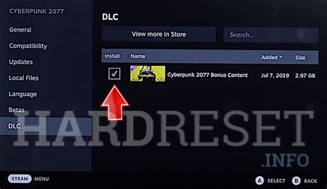 Enable Disable Game Dlc Valve Steam Deck How To