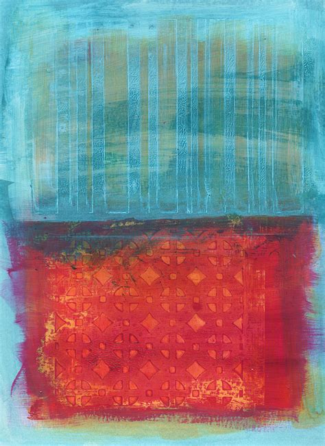 StencilGirl Talk Reverse Stenciling With Acrylics And Gesso With Caitlin Dundon