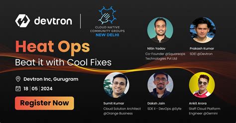 meet devtron s heatops meetup devtron inc posted on the topic linkedin