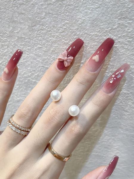 Набор из 24накладных ногтей Накладные ногти для девочек купить с доставкой по выгодным ценам