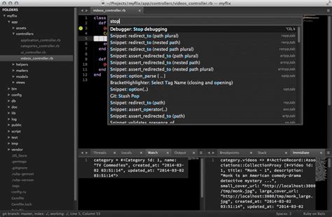 安裝 Sublime Text 互動式 Ruby Debug 外掛 Bruce 的玩具間 Blog
