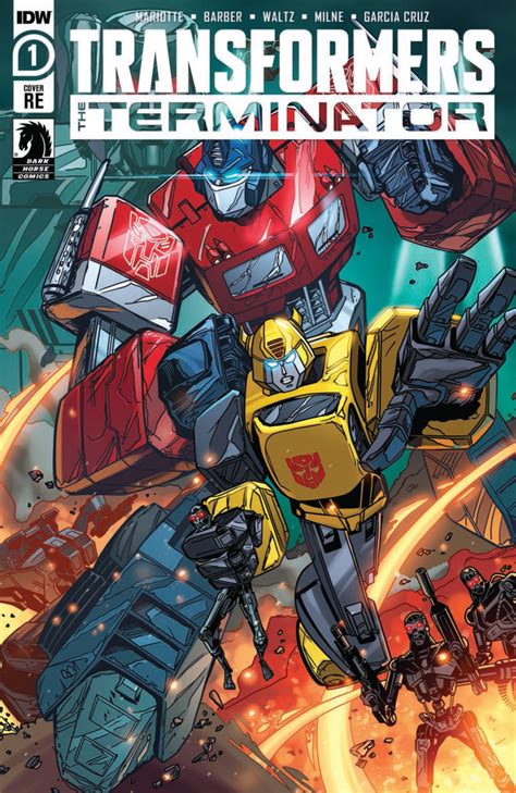 Transformers Vs The Terminator 1 Enemy Of My Enemy Part One Issue