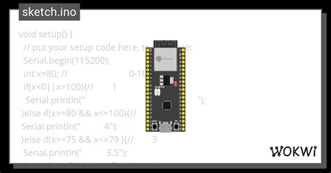 Lab7 ศิวฉัตร อันทะหวา Wokwi Esp32 Stm32 Arduino Simulator