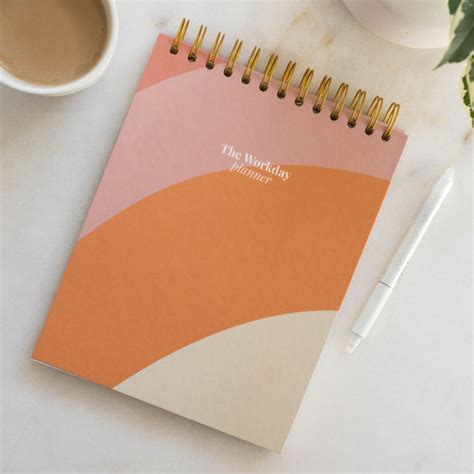 The Workday Planner Collection Daily Planner And Notebook In One