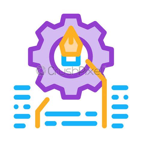 front end html code icon vector outline illustration stock vector