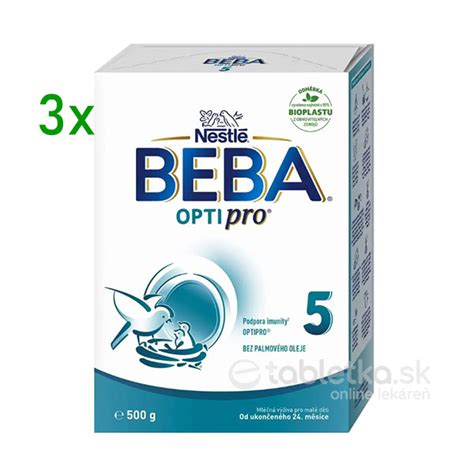 Beba Optipro 5 Mliečna Výživa 3x500g Etabletka