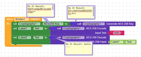 Aes 256 Encode Produces Empty String Discuss Kodular Community