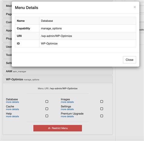 Backend Menu Ids With Upper Case Letters Fail To Restrict · Issue 105