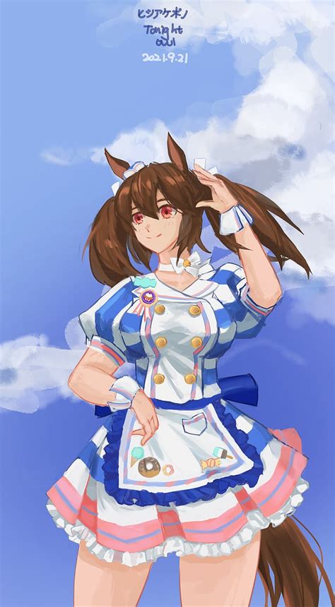 애니메이션 애니메이션 소녀들 Uma Musume Pretty Derby Hishi Akebono Uma Musume