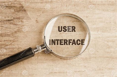 The Concept Of Technology And Development Phrase Word Text User Interface Through A