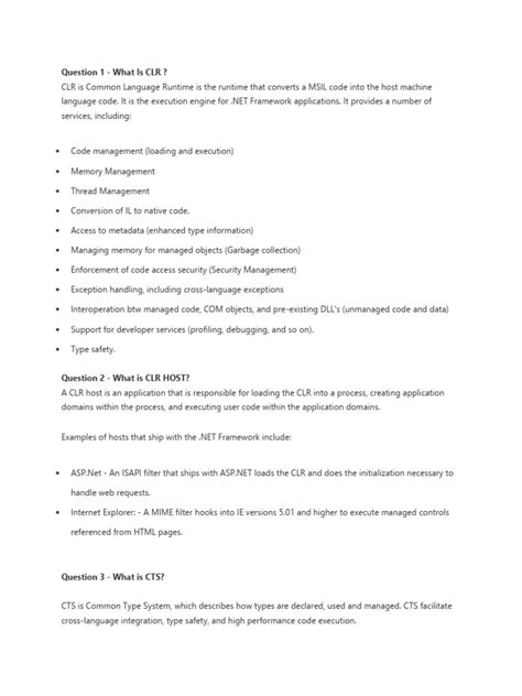 Dotnet All Interviews Qandas Pdf Inheritance Object Oriented