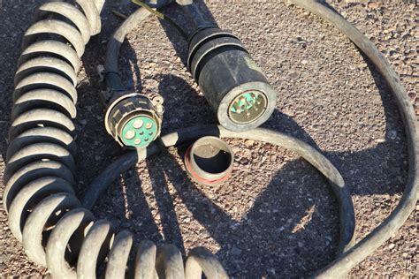 Army Cable With 7 Pin Plug And Socket Lms Lichfield Army Cable With 7 Pin Plug And Socket Lms Lichfield