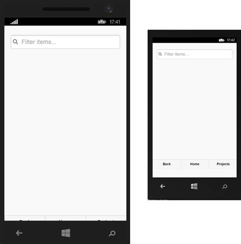 Fixed Footer With Windowsphone 81 Cordova And Jquery Mobile Not Working Correctly Stack Overflow