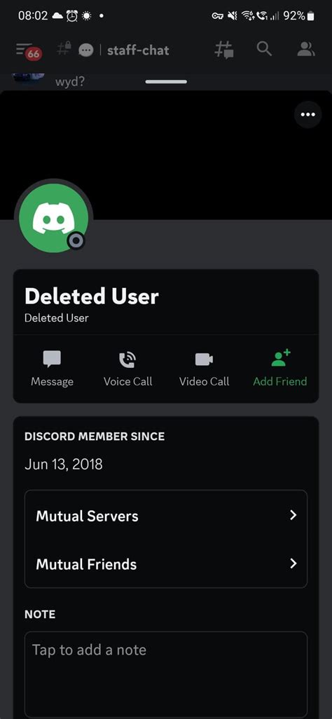 So Deleted Users Now Get The New No Tags User Rdiscordapp