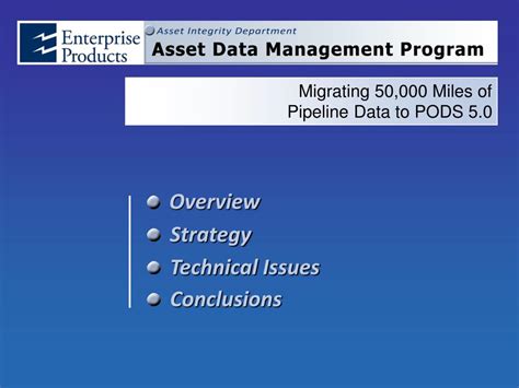 PPT Migrating 50 000 Miles Of Pipeline Data To PODS 5 0 PowerPoint Presentation ID 3294004