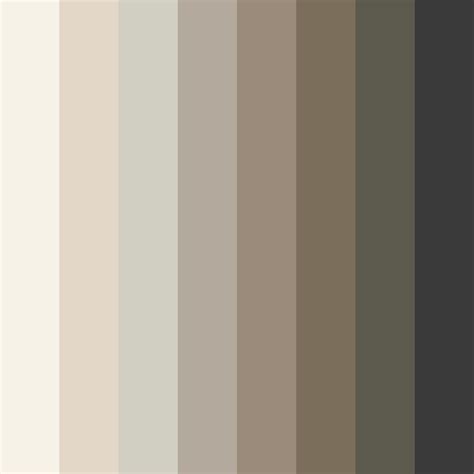 Gray Cream Tones Color Palette Colordrop