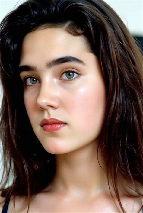 1985 Jennifer Connelly At Age 15 Seaart Ai