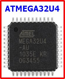ATMEGA32U4 Electronic Components