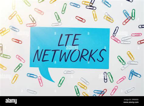 Conceptual Display Lte Networks Concept Meaning Fastest Network Connection Available For