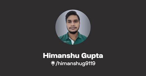 Himanshu Gupta Instagram Linktree