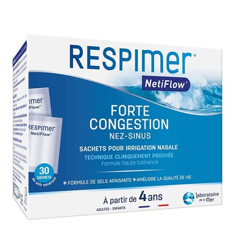 Respimer Netiflow Nasal Irrigation Sachets X30 Easypara
