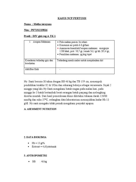 Kasus Ncp Pertusis Pdf