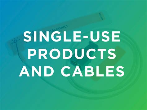 Reduce Healthcare Associated Infections With Disposable Cables