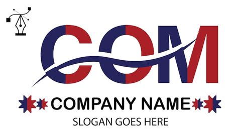 Premium Vector Com Letter Logo