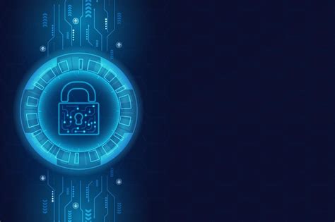 Premium Vector Vector Abstract Digital Technology Background With Concept Security Login