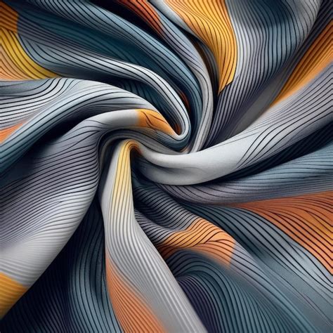 Premium Ai Image Swirl Fabric