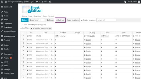 Woocommerce Find And Bulk Edit Products With Empty Attributes
