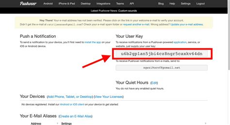 Pushover Notifications Vidcalls