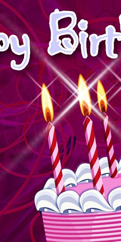 Обои на рабочий стол Свеча День Рождения Праздничные С Днем Рождения 622353 для ПК